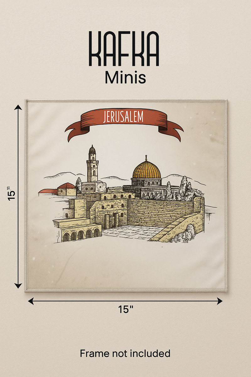 Jerusalem Mini Canvas – kafka