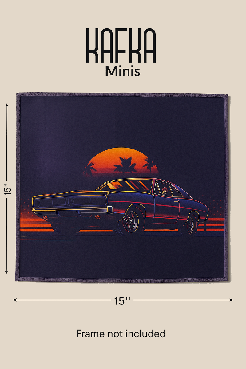 Muscle Car Mini Canvas – kafka