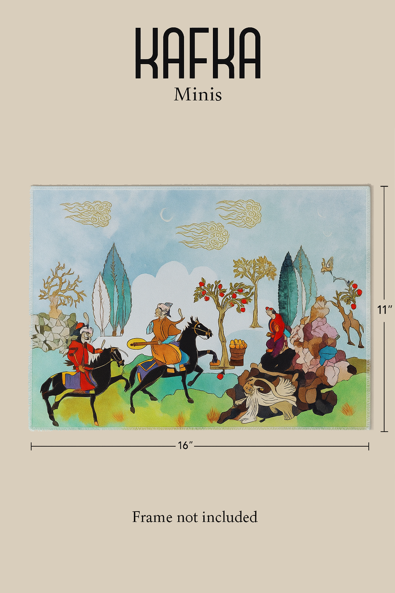 Persian Miniature Mini Canvas – kafka