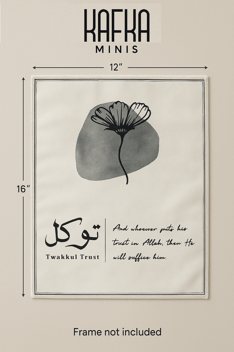 Tawakkal Mini Canvas – kafka