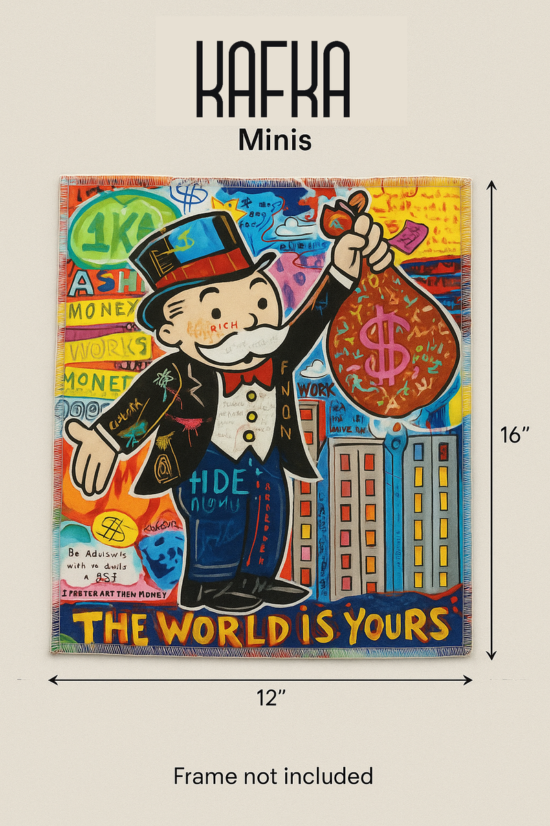 Cartoons Mini Canvas – kafka