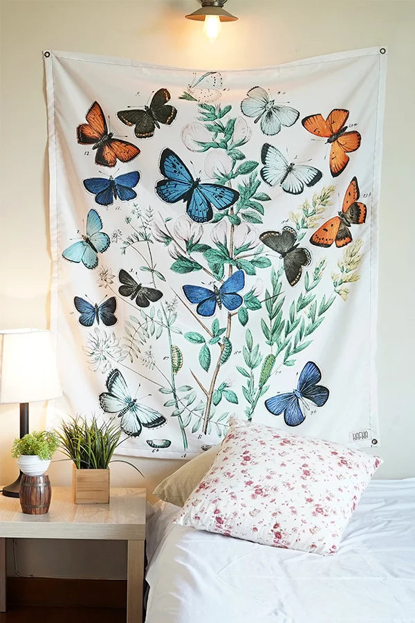 Butterfly Collage Tapestry – kafka