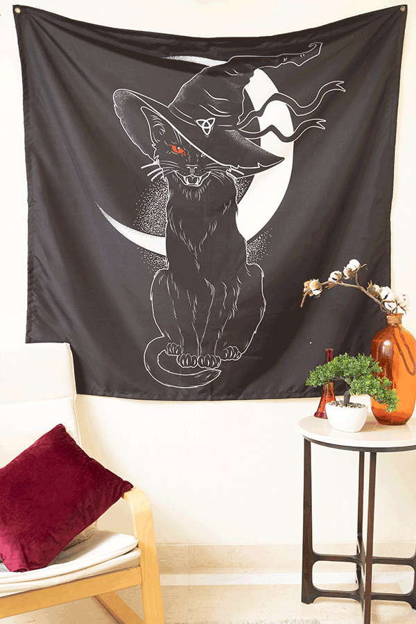 Feline Wizard Tapestry – kafka