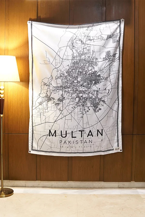 Multan Map Tapestry – kafka